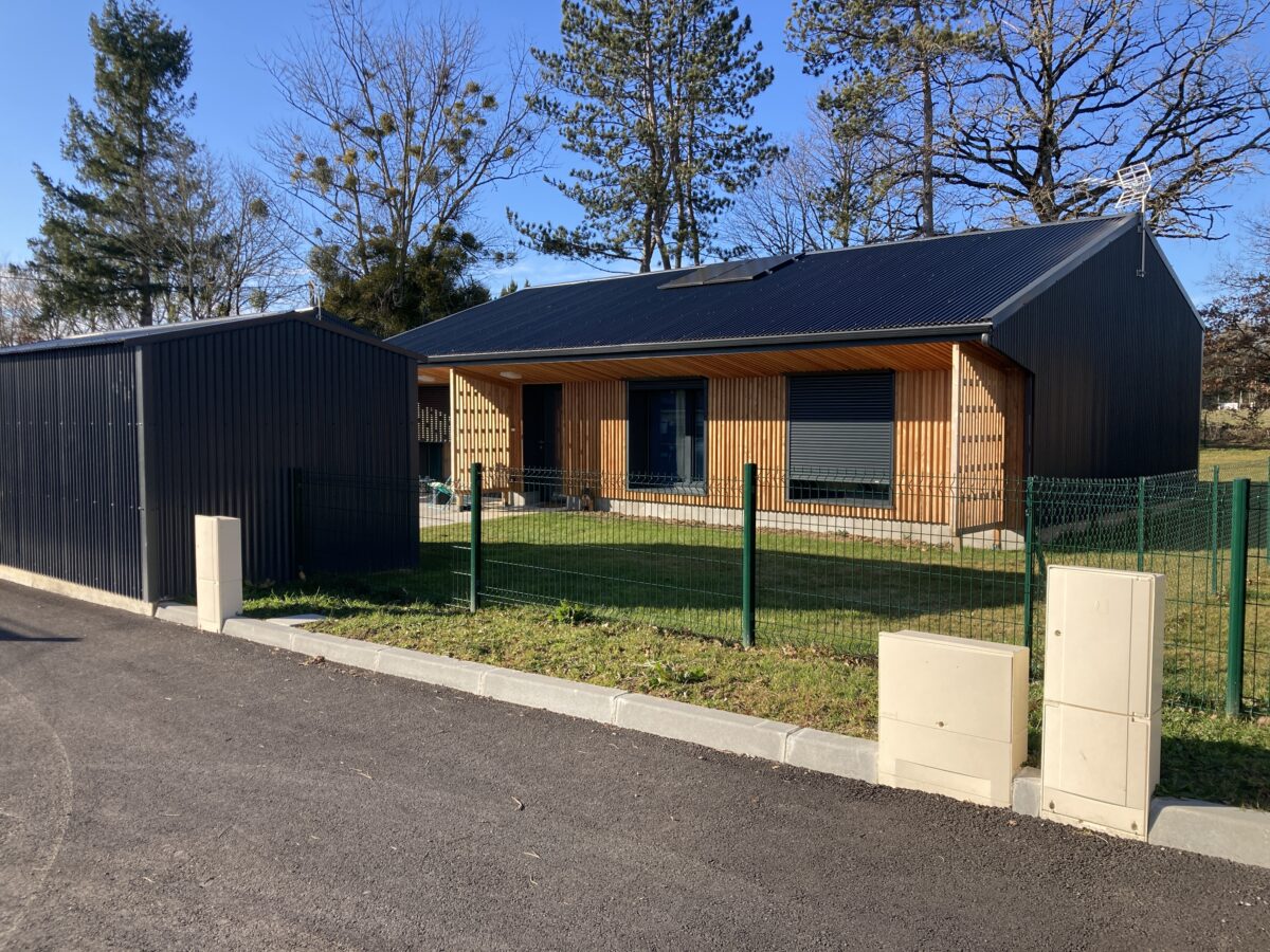 Maison passive, pavillon passif par Guillaumie Construction Bois.